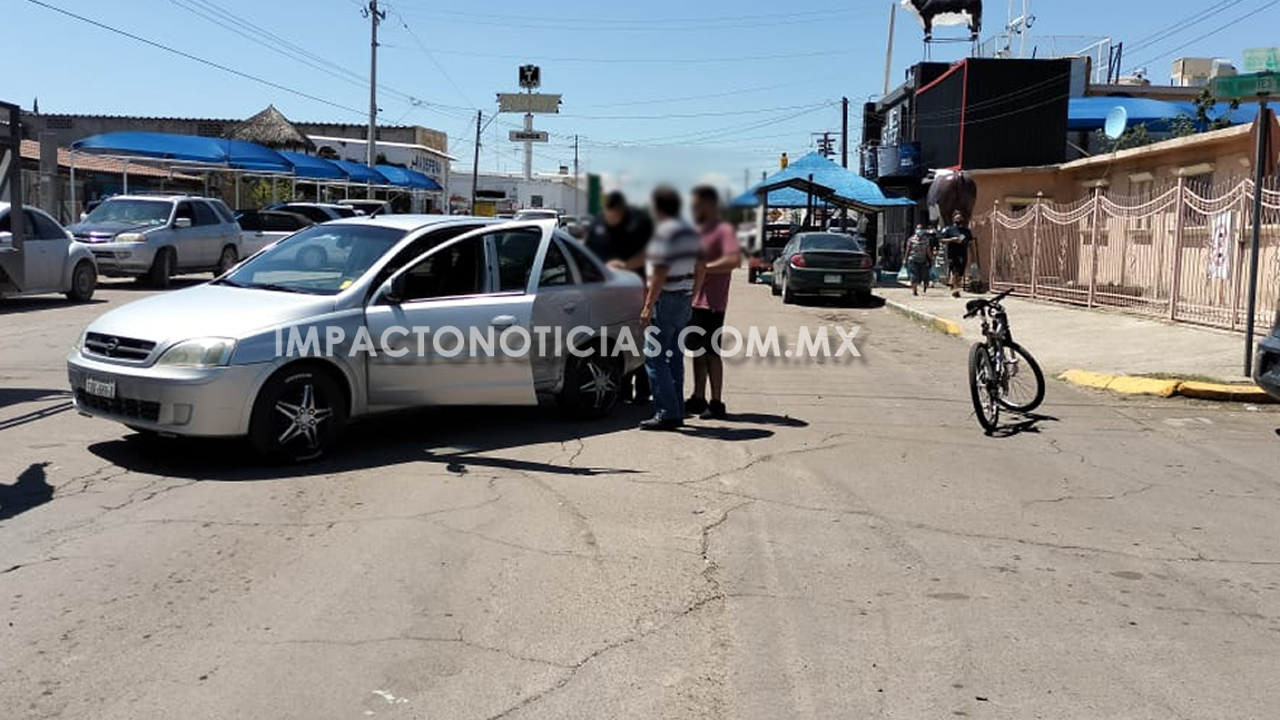 Omite alto y choca en la Agustín Melgar | ImpactoNoticias.com.mx