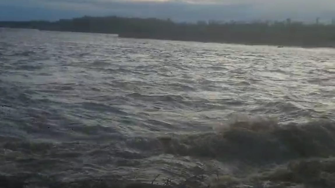 Así el Río Florido en Jiménez; no había visto tanta agua en el Río ...