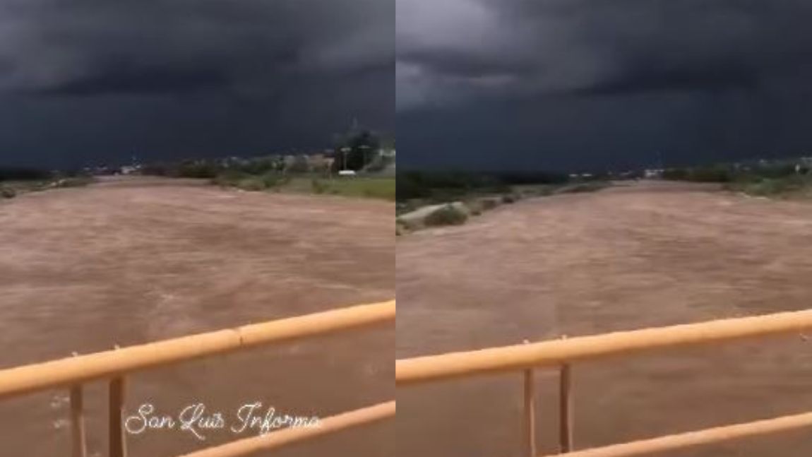 Así se ve la fuerte creciente del Río Florido en Jiménez; agua vendrá a ...