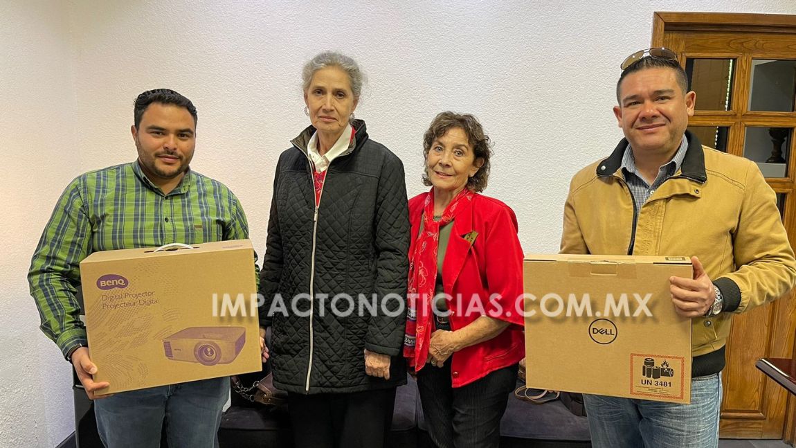 Entrega Estacionómetros laptop y proyector a UCEC; apoyos han superado ...