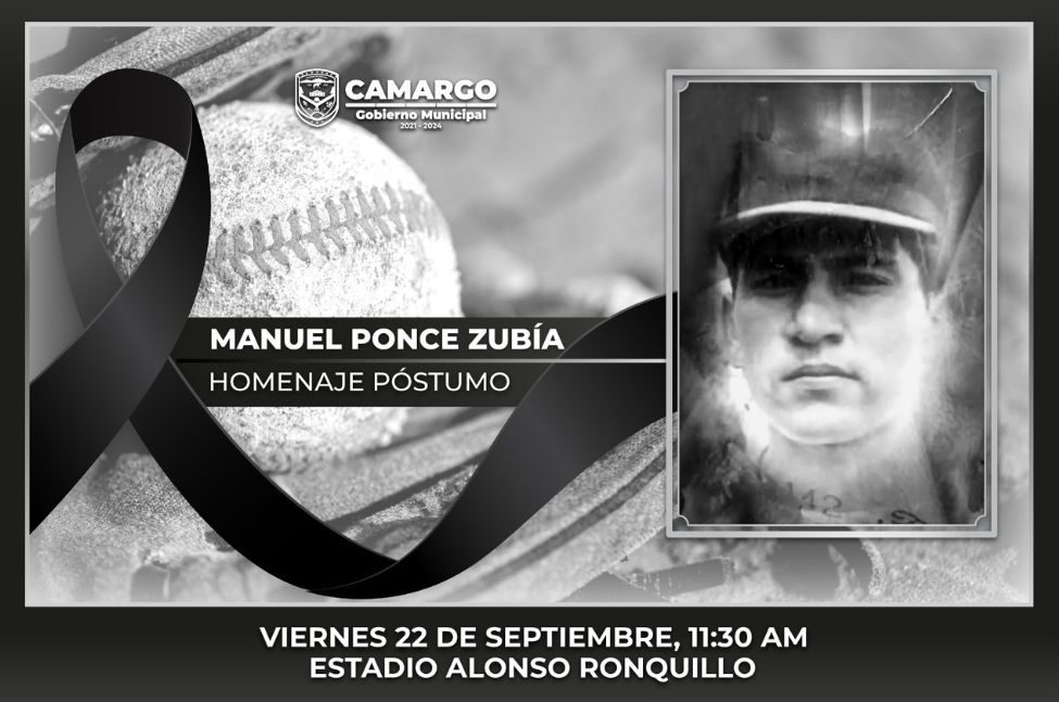 Se realizará homenaje póstumo a Manuel Ponce, reconocido beisbolista ...