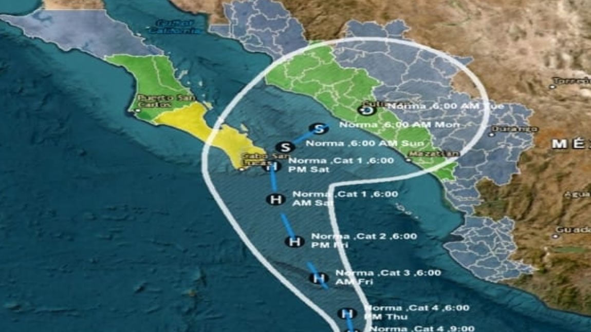 Emite Protección Civil Alerta Azul para 6 municipios de la entidad por ...