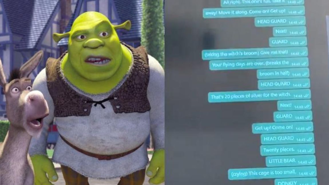 ¡Trucazo! Intentaron estafarlo y envió todo el guión de Shrek ¡línea a ...