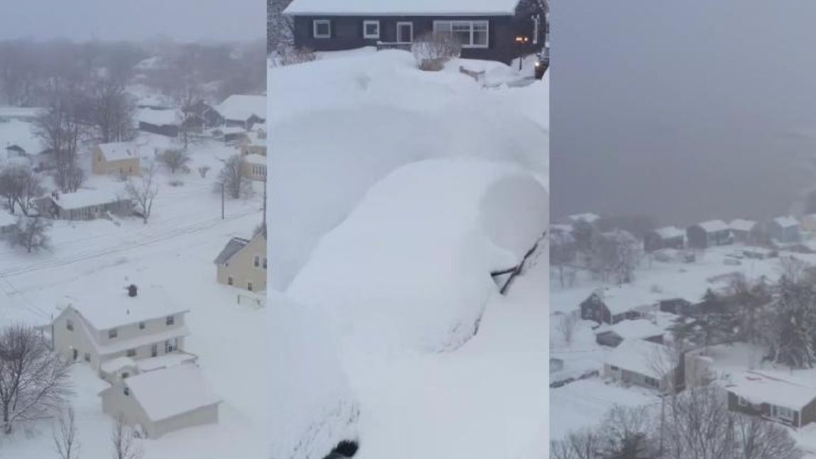 Canadá bajo la nieve tras tormenta invernal | ImpactoNoticias.com.mx