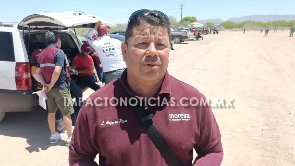 Alejandro Reyna visita a La Enramada; “los programas sociales no son ...