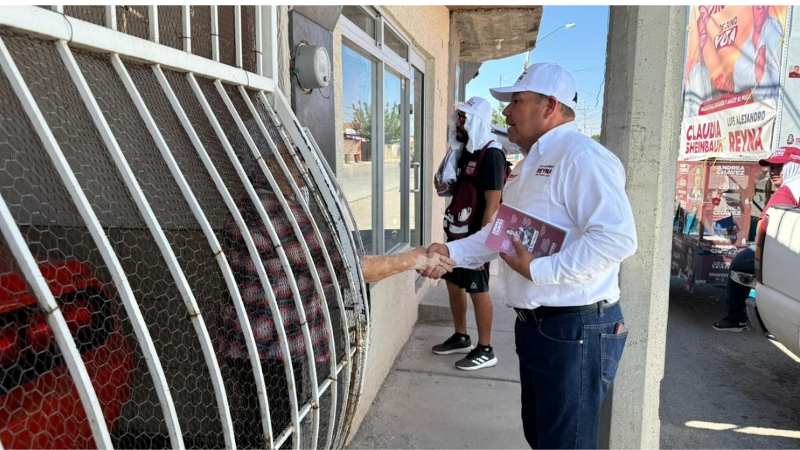Alejandro Reyna recorre calles y presenta propuestas con gran ...