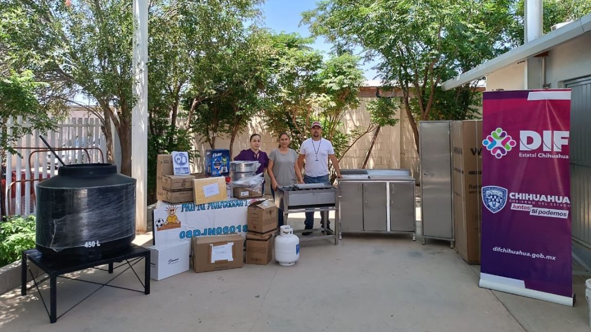 Entrega DIF Estatal equipo y módulo para preparación de alimentos en ...