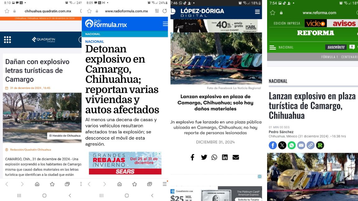 Explosión en Camargo da la vuelta a nivel estatal y nacional ...