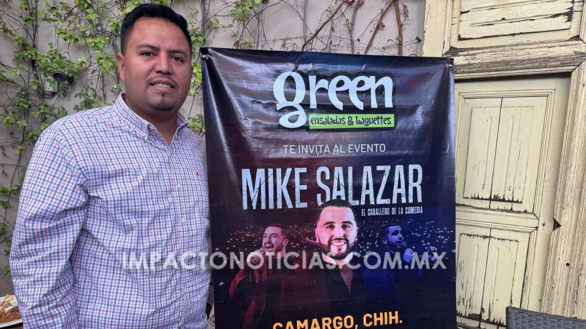 Se presentará el comediante Mike Salazar en Camargo el próximo 23 de ...
