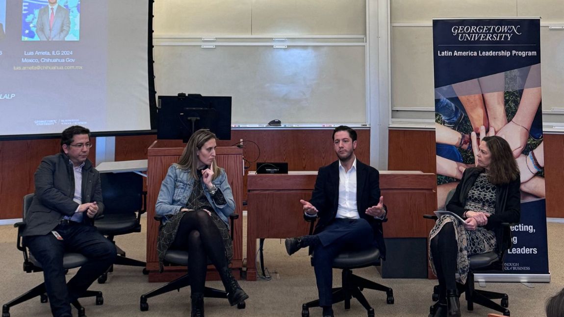 Asiste Luis Arrieta a panel económico en la Universidad de Georgetown ...