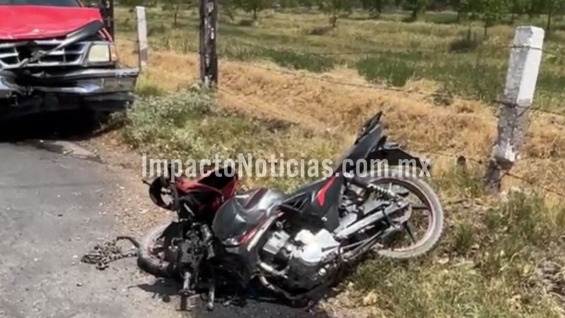 Muere motociclista tras fuerte accidente en camino a Los Jaques ...