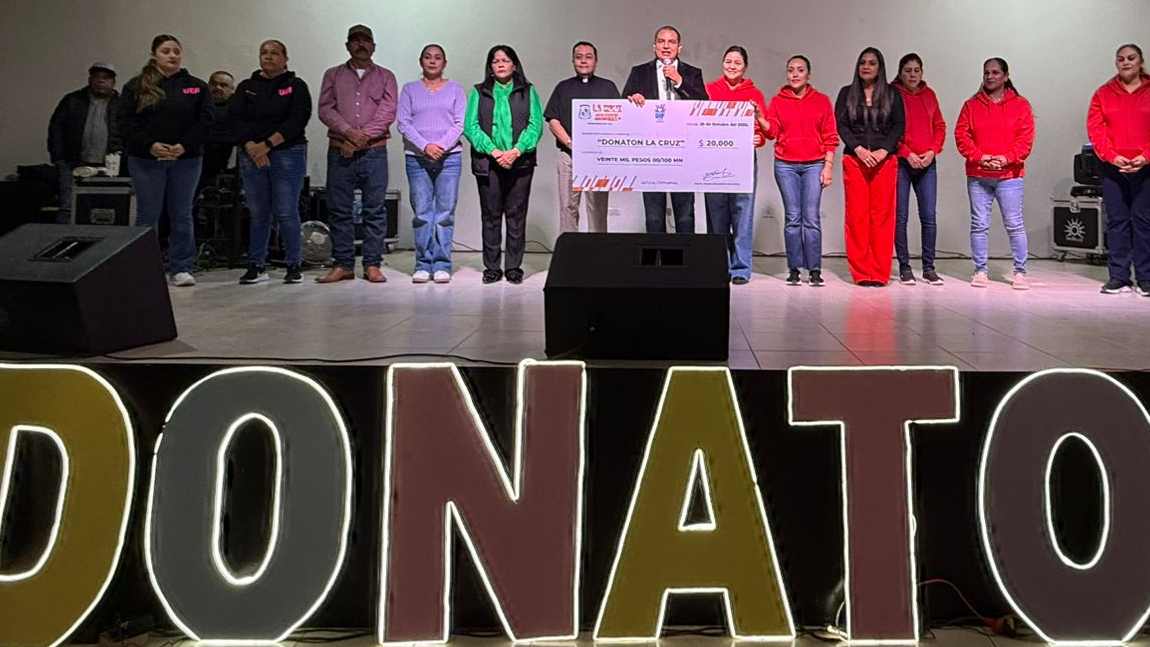 Arranca el DONATÓN en La Cruz con impulso inicial de 20 mil pesos por ...