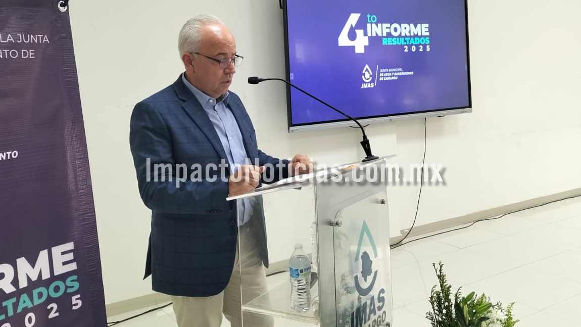 Gracias a la buena gestión de Genaro Solís, se cuenta con agua potable ...