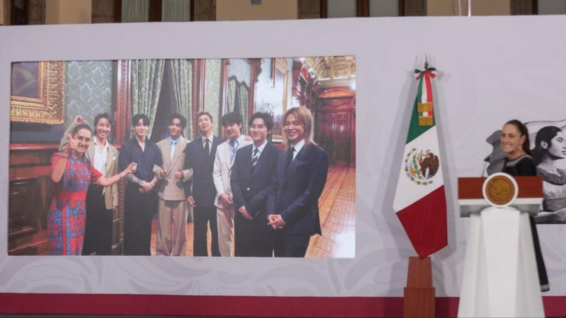 Bts Regresará A México En 2027 Presumió Sheinbaum Impactonoticias Mx