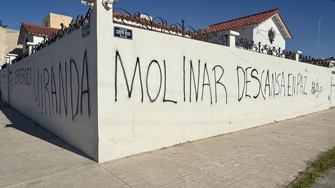 DEP; dejan pintas en casa de Javier Corral en Juárez | ImpactoNoticias ...